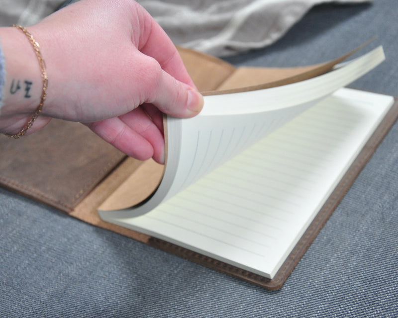 Refillable Portfolio – Zelaki Leather Company